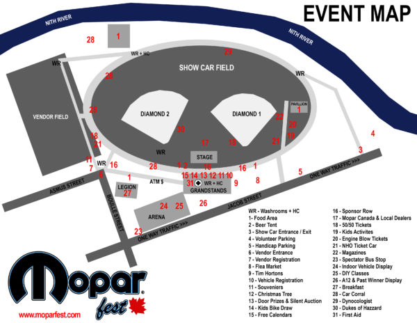Maps – Moparfest